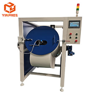 PLC control automatic drum rotating paint spray machine with memory ...